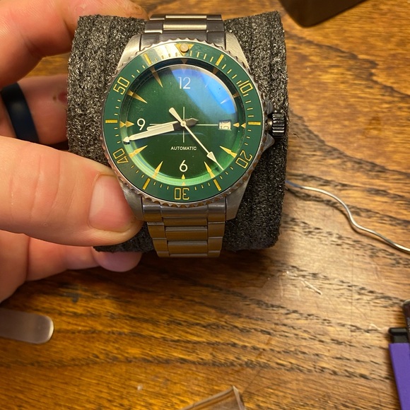 CUSTOM | Accessories | Custom Built 43mm Mens Dive Watch | Poshmark